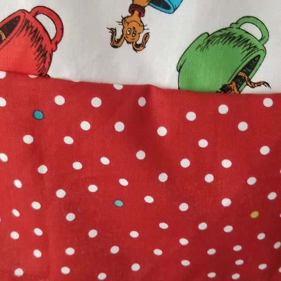 Dresses | Robert Kaufman Dr Seuss Hop On Pop Cups Bright | Poshmark